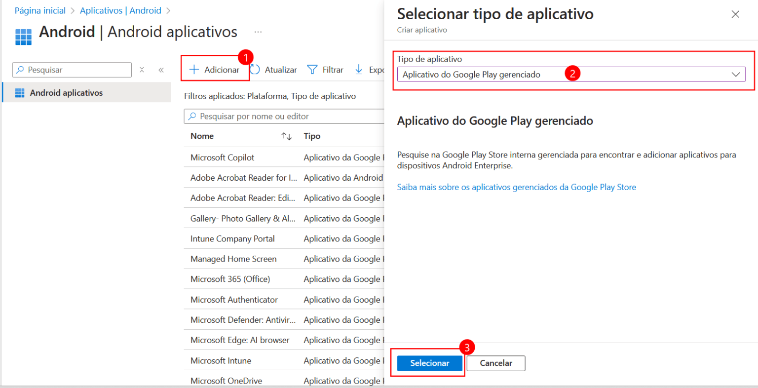 Microsoft Intune - Guia para Inscrever Dispositivos Android Totalmente ...