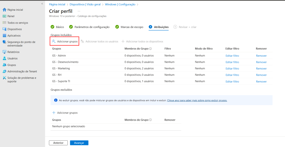 Intune - Configurando o Storage Sense para auxiliar na manutenção do ...