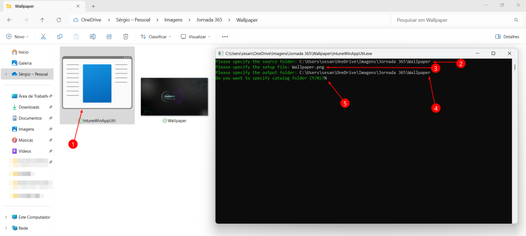 Microsoft Intune - Wallpaper e Lockscreen Windows Pro - Jornada 365