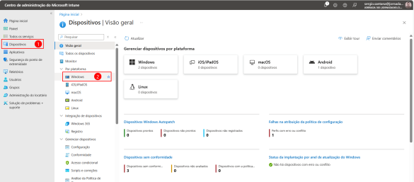 Microsoft Intune - Wallpaper e Lockscreen Windows Pro - Jornada 365
