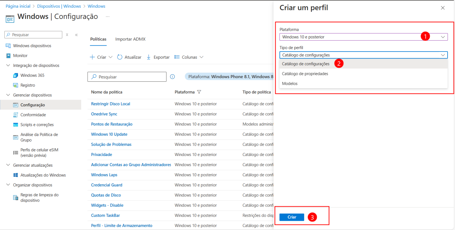 Microsoft Intune - Wallpaper e Lockscreen Windows Pro - Jornada 365