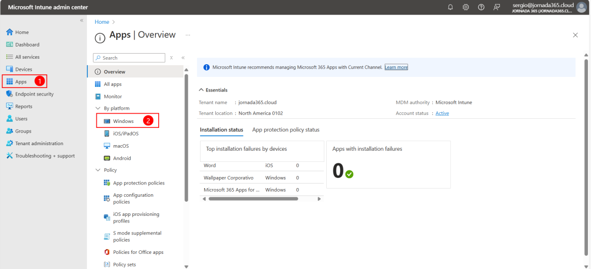 Intune - Agende atualizações automáticas dos pacotes com WinGet ...