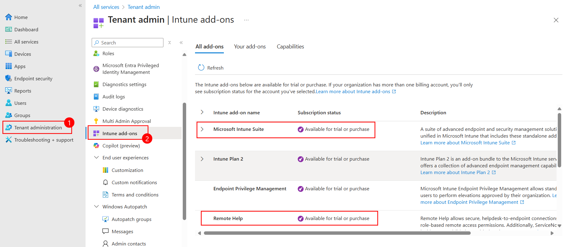 Intune - Solução Moderna de Suporte Remoto (Remote Help) - Jornada 365