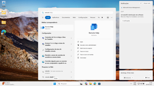 Intune - Solução Moderna de Suporte Remoto (Remote Help) - Jornada 365