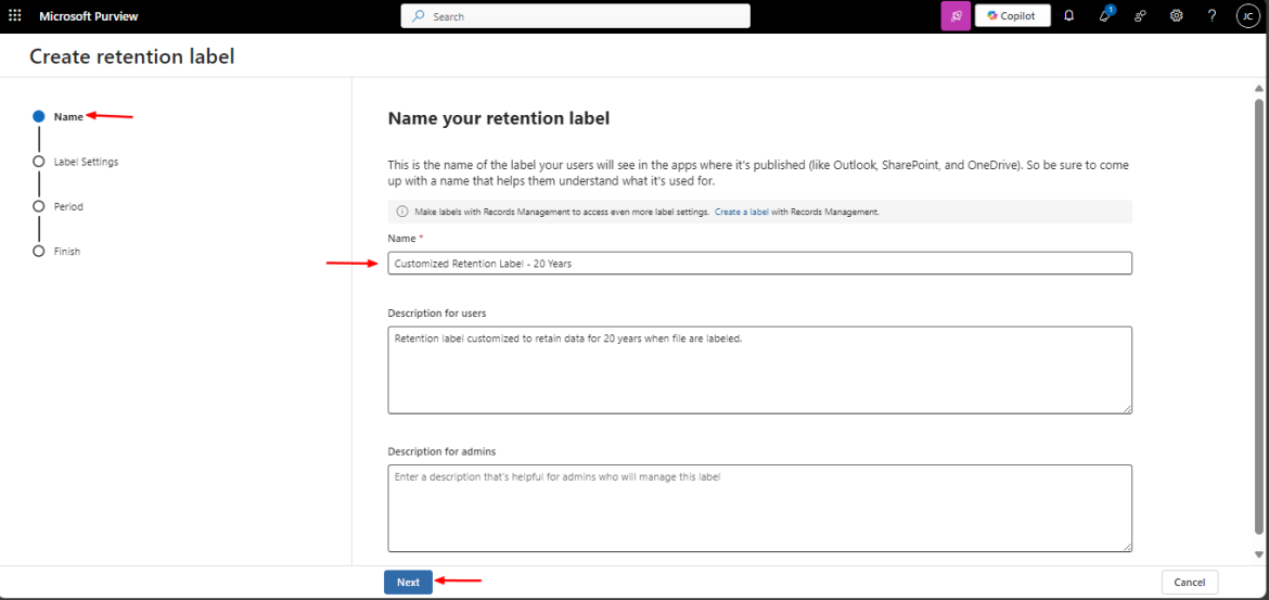 Microsoft Purview: Criando Retention Labels Eficientes para Retenção de ...