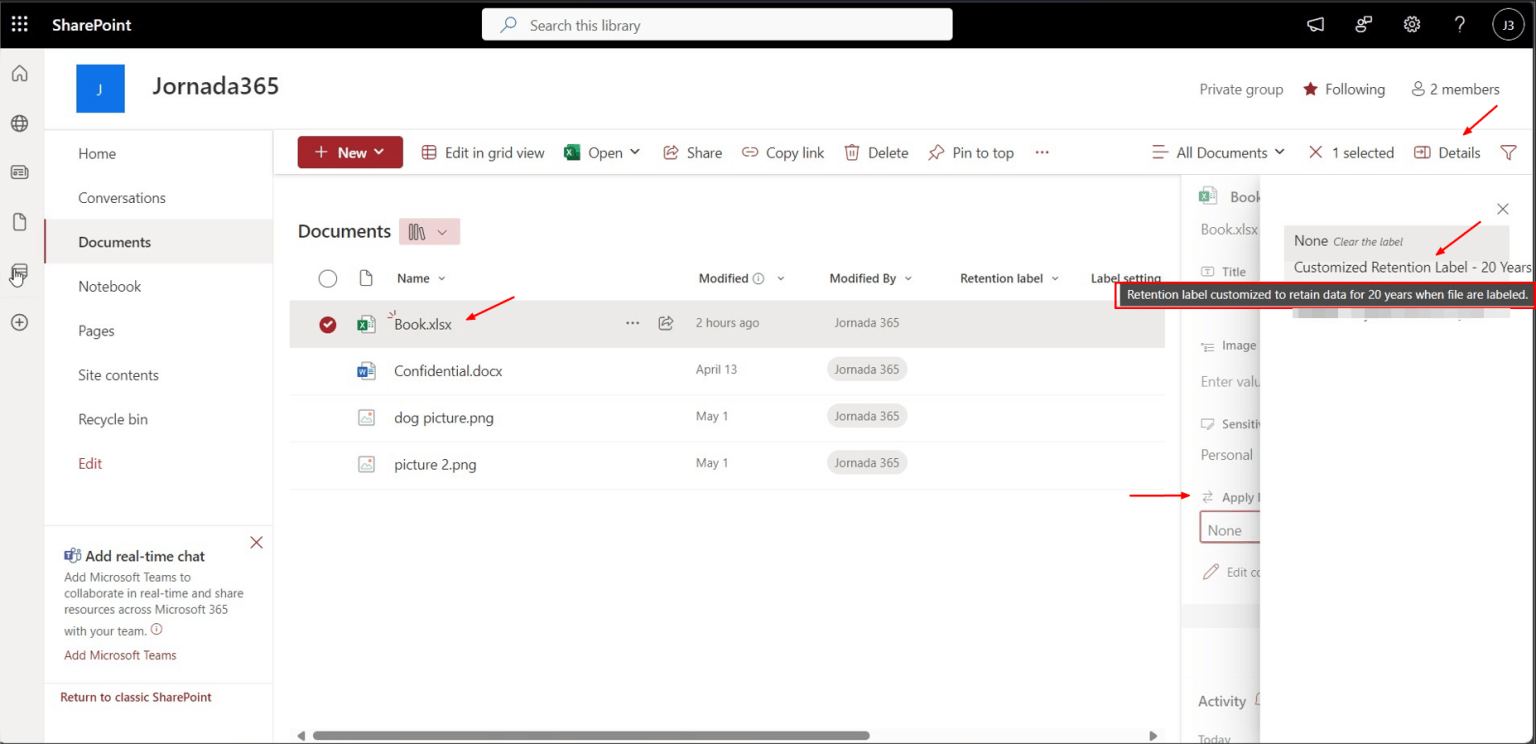 Microsoft Purview: Criando Retention Labels Eficientes para Retenção de ...