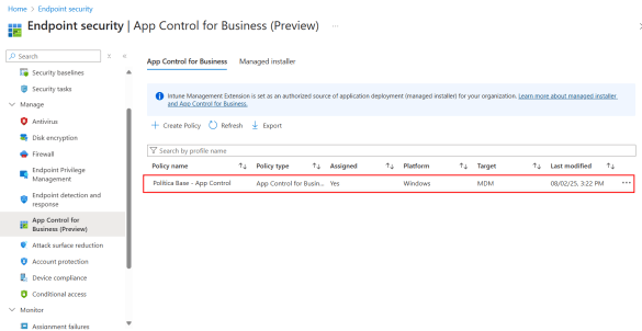 Microsoft Intune - Como Configurar o App Control for Business - Jornada 365
